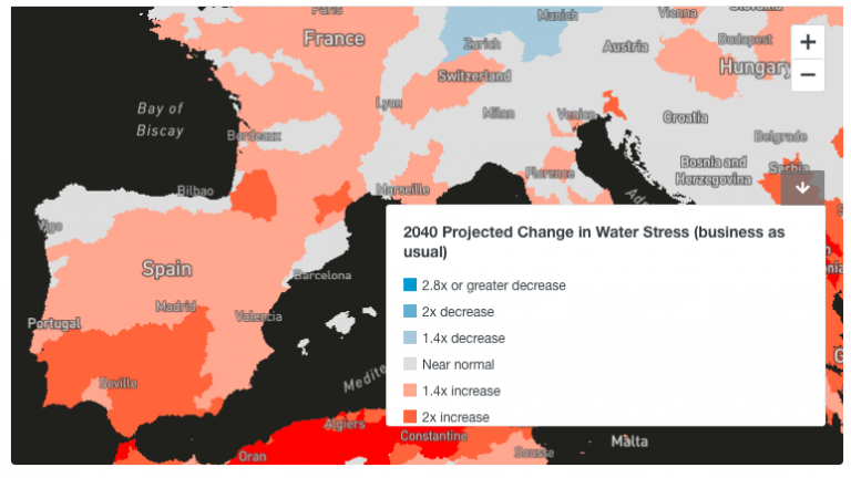 Satellite data shows shrinking reservoirs that may spark major water crisis