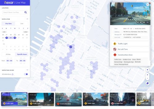 Nexar announces the launch of Live Map