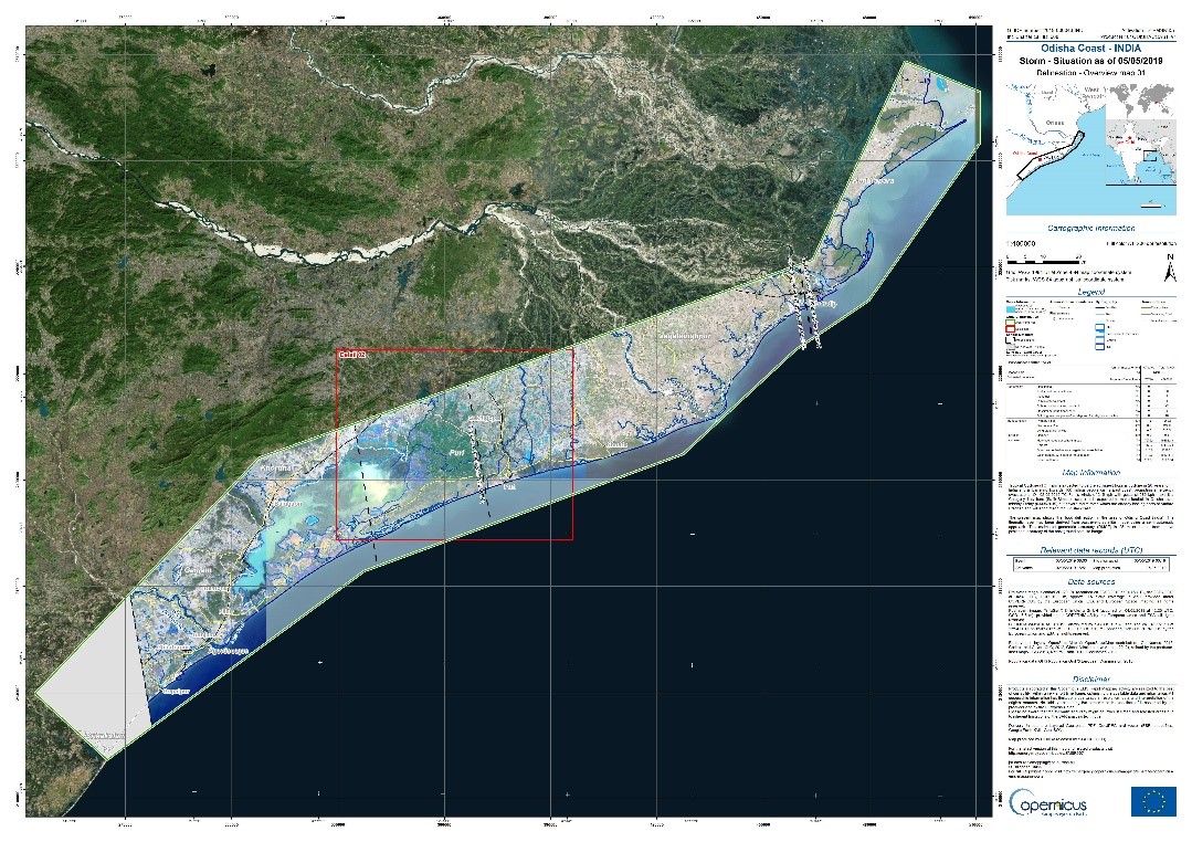 Copernicus Emergency Management Service – monitoring tropical cyclone ...