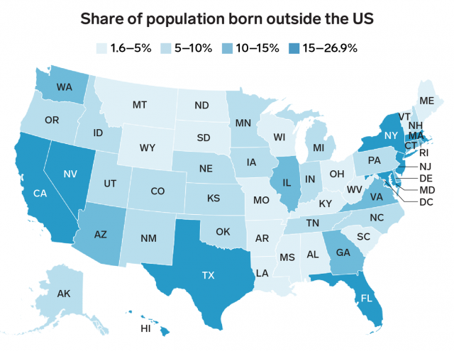 On Independence Day, 8 maps highlight splendid diversity in USA