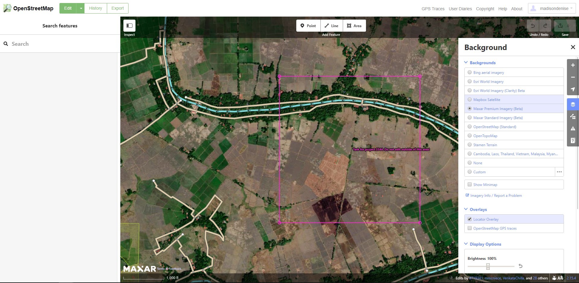 Maxar Mapathon for Myanmar flood season