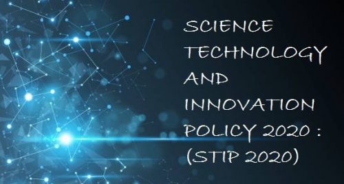 Indian Science, Technology and Innovation Policy (STIP) 2020