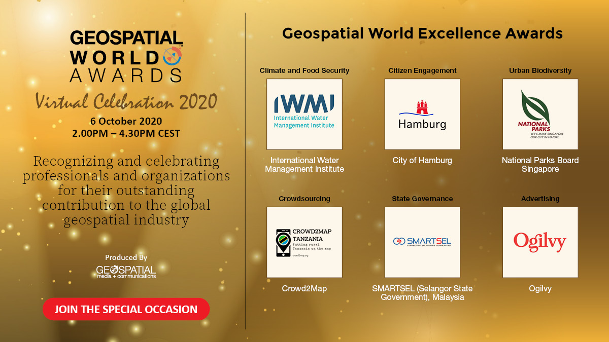 Geospatial World Awards 2020: A recognition to exemplary practices