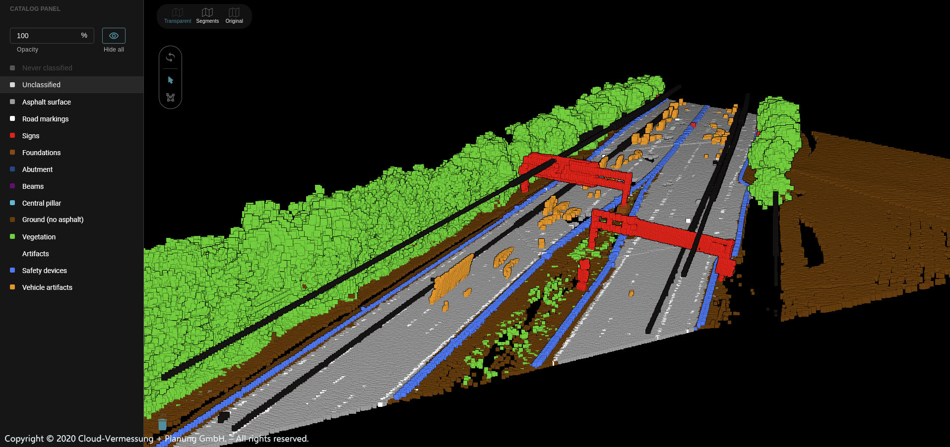 Supper & Supper: AI-supported object classification from point clouds
