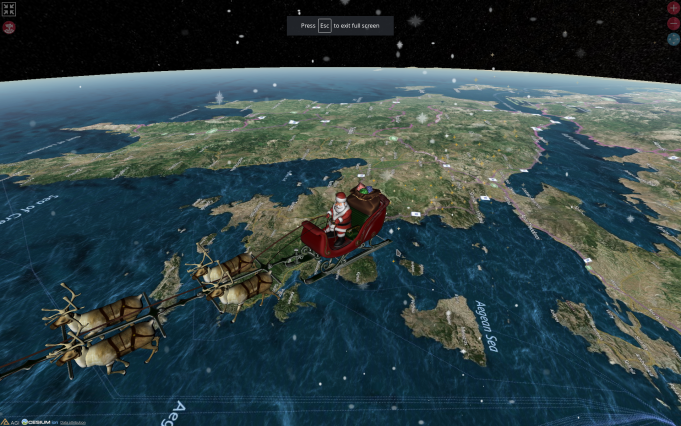 Ho Ho Ho! Advanced 3D, Digital Twin technology to guide Santa Tracker ...