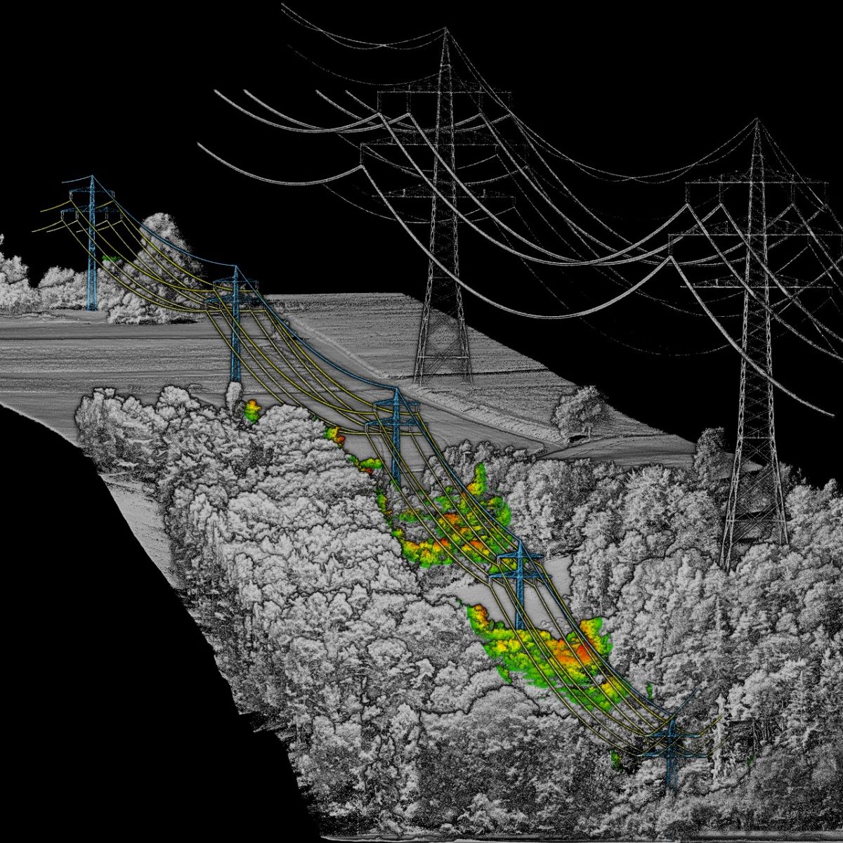 An efficient approach to German powerline inspection