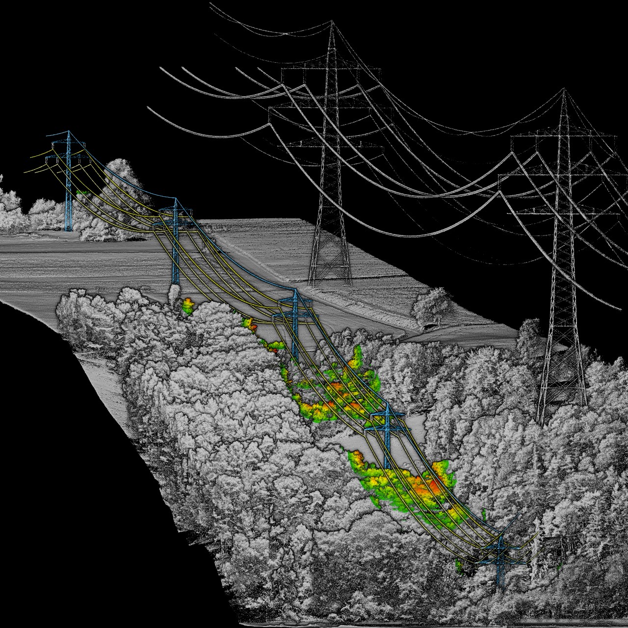 An efficient approach to German powerline inspection