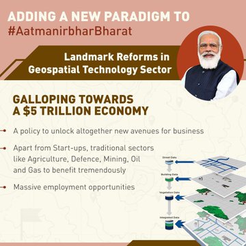 India announces guidelines for geospatial data and services