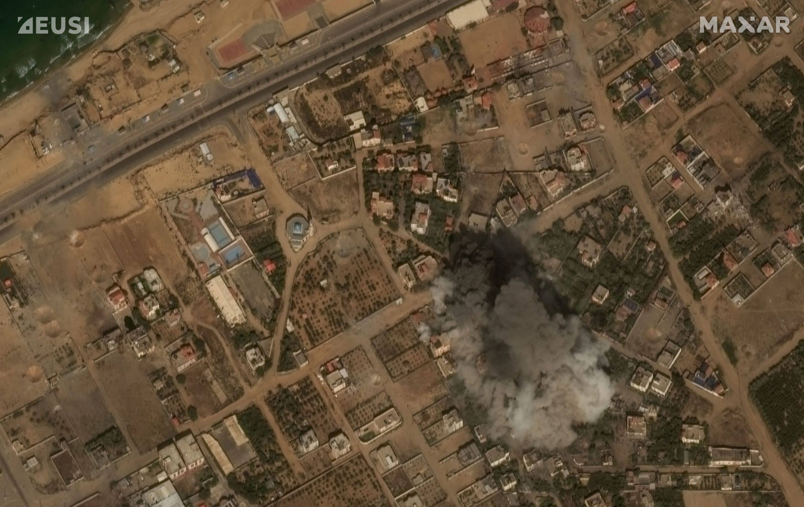Satellite Imagery Shows Destruction in Gaza