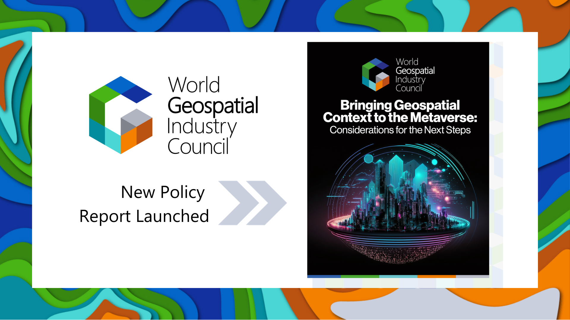 WGIC Releases Report on the Metaverse at INTERGEO 2023