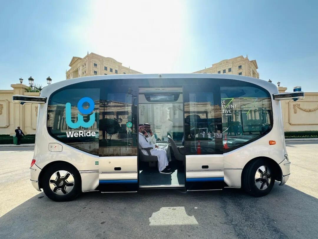 WeRide Showcases Fully Driverless Robobus in Saudi