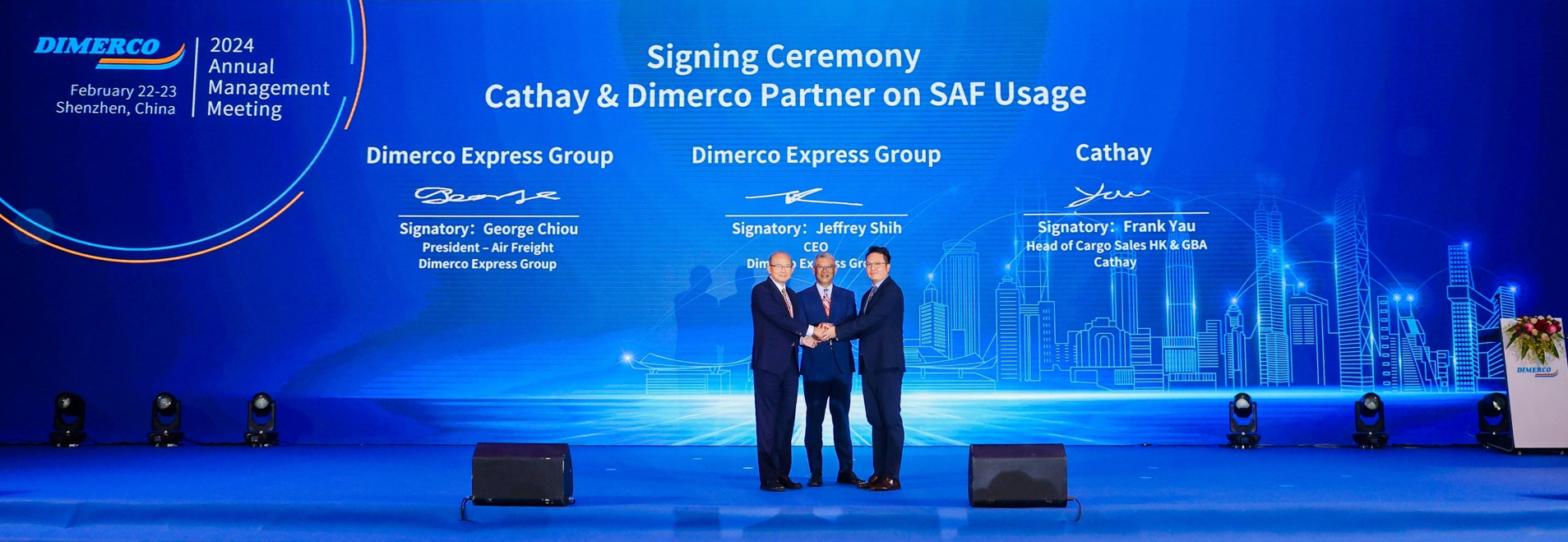 Dimerco Makes Strides in Sustainability and Global Connectivity