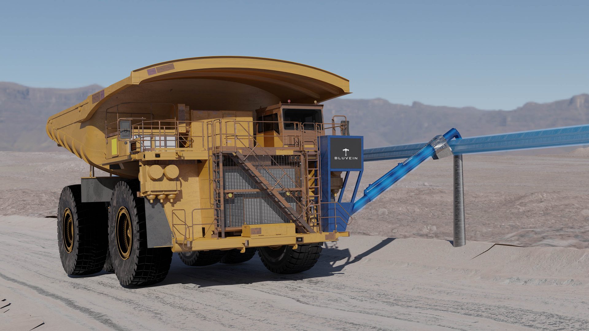 Hitachi, BluVein Partner to Electrify Mining Trucks