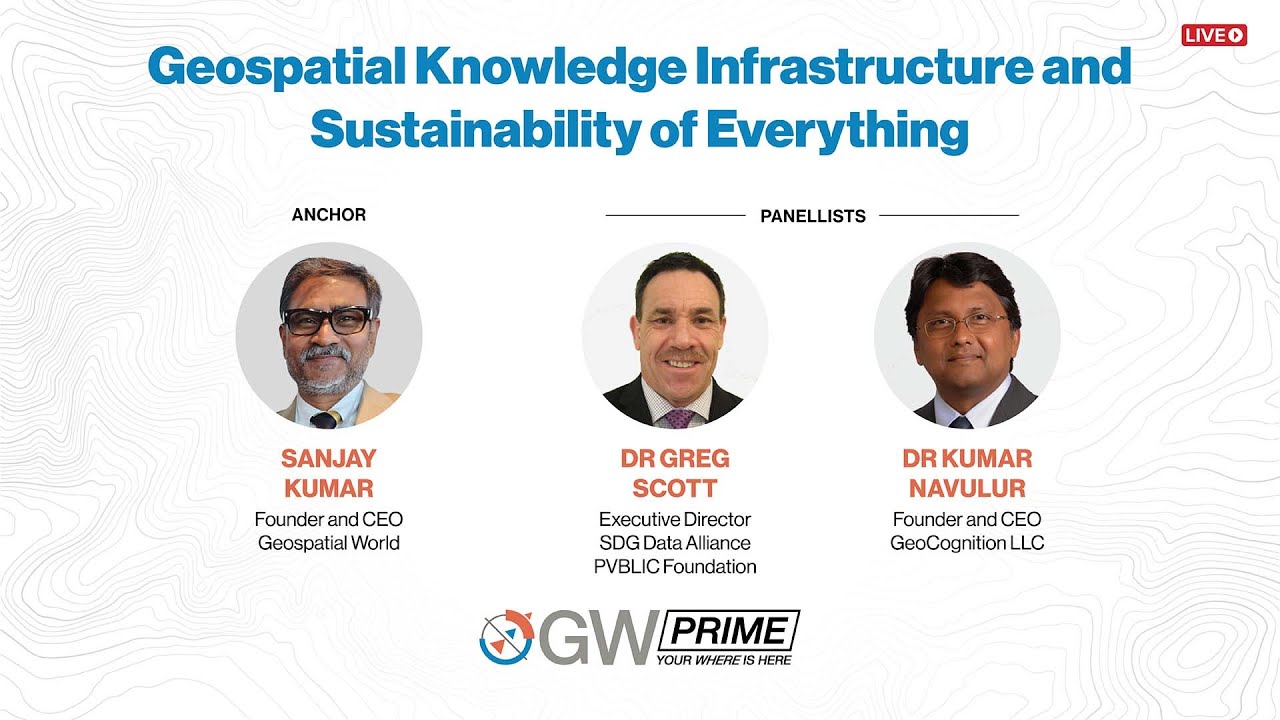 Geospatial Knowledge Infrastructure and Sustainability of Everything