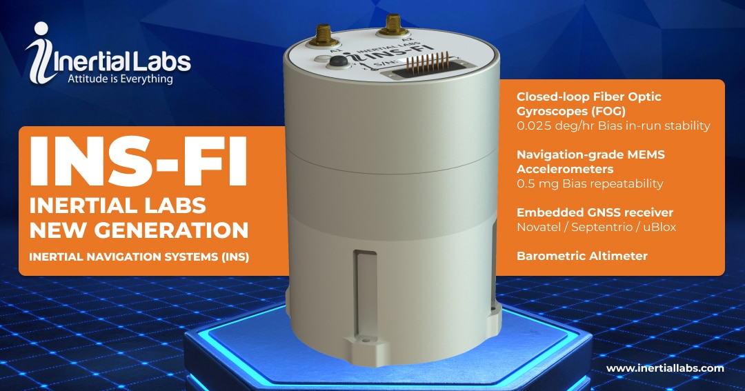 Inertial Labs Introduces the INS-FI: The Next-Gen Navigation Systems