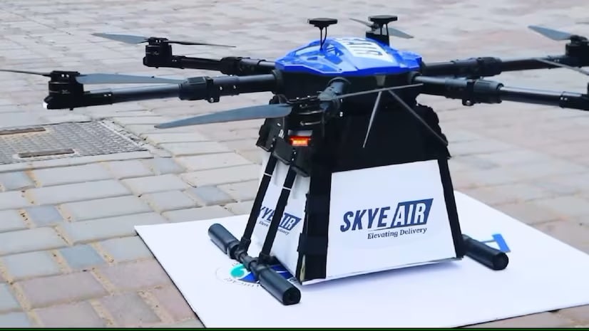 Blue Dart Partners with Skye Air for Drone Deliveries