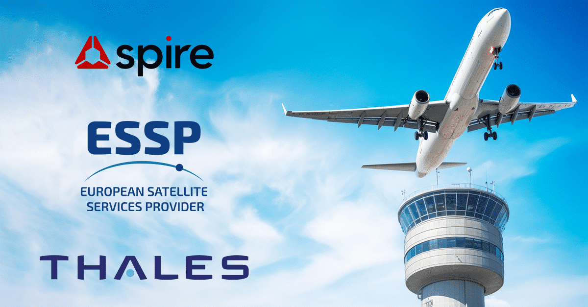 Thales, Spire Global and ESSP to Develop a Space-based Air Traffic Surveillance Service