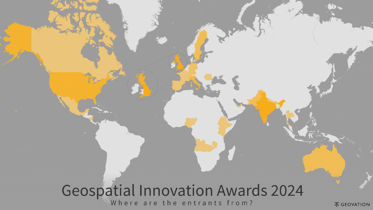 Geovation Announces 2nd International Geospatial Innovation Awards Geovation Announces 2nd International Geospatial Innovation Awards
