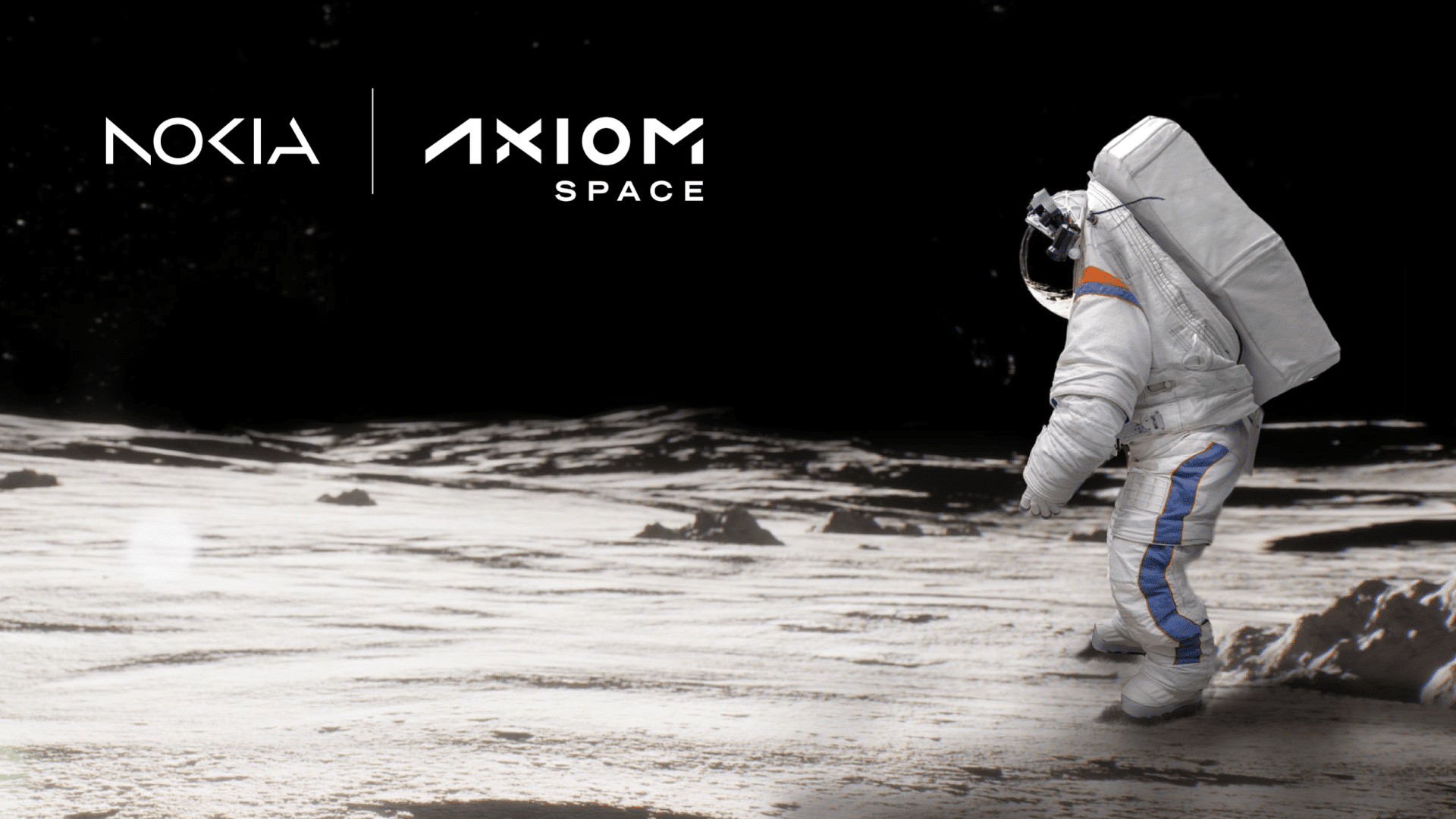 Nokia and Axiom Space Partner for Lunar Spacesuit Networks