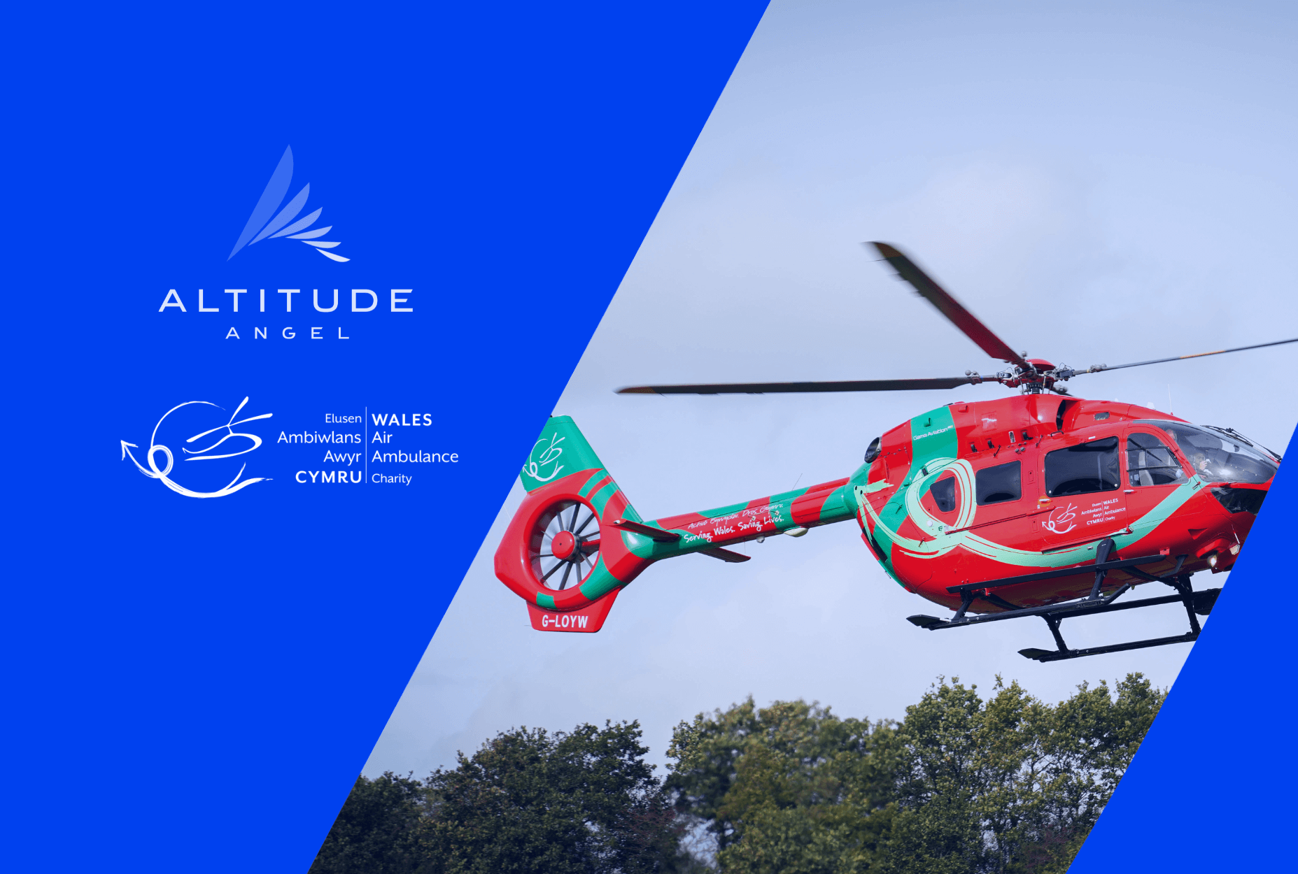 Wales Air Ambulance Deploys Altitude Angel’s Services Platform