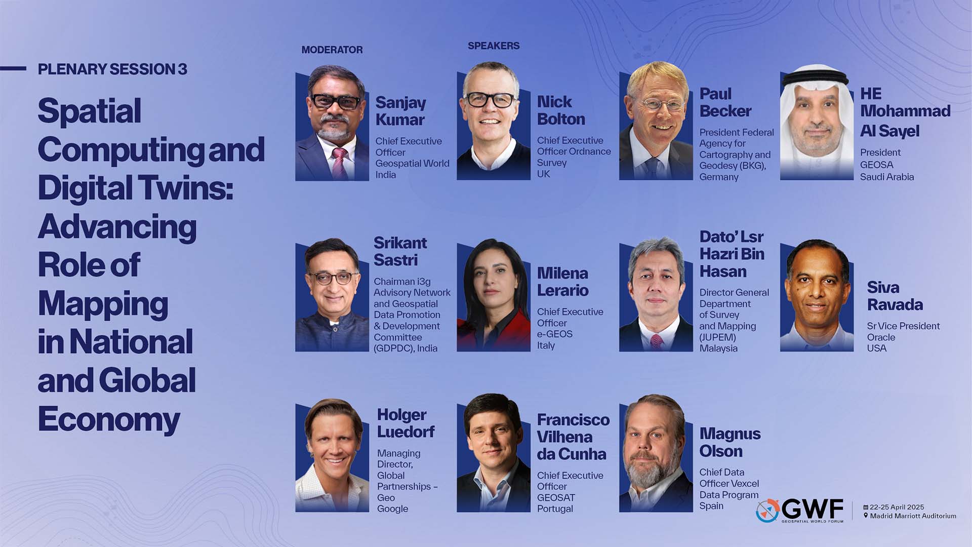 Spatial Computing and Digital Twins: Advancing Role of Mapping in National and Global Economy