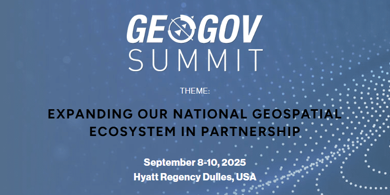 GeoGov Summit 2025 - Geospatial World